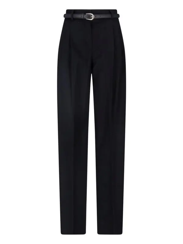 Incotex Tailored Wool Trousers - Black