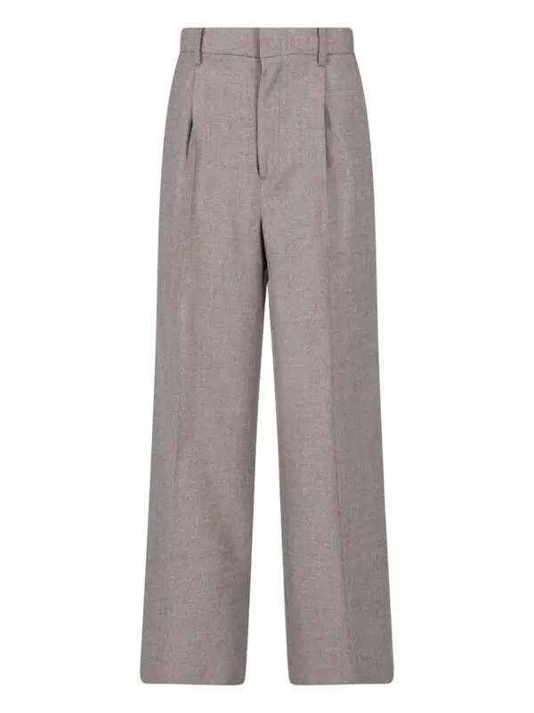 Incotex Golden Goose Tailored Virgin Wool Trousers - Brown