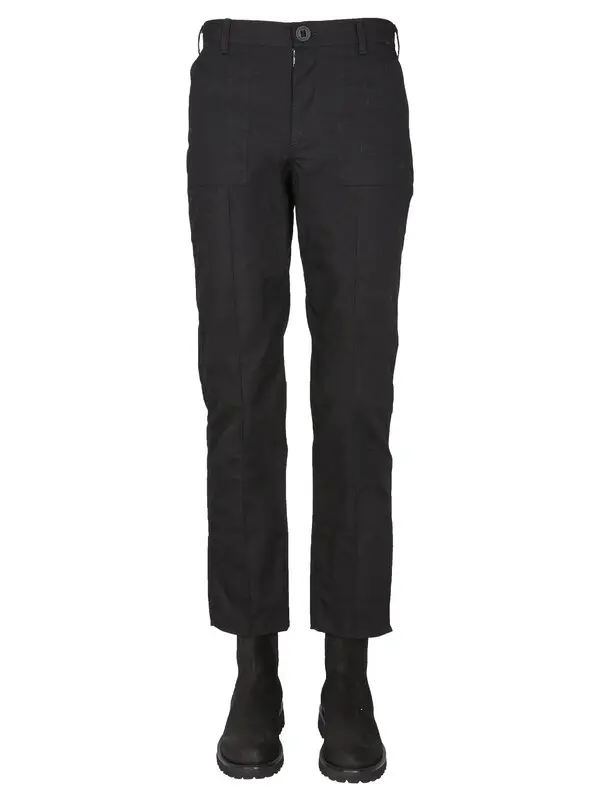 ARKAIR Pants With Logo Button