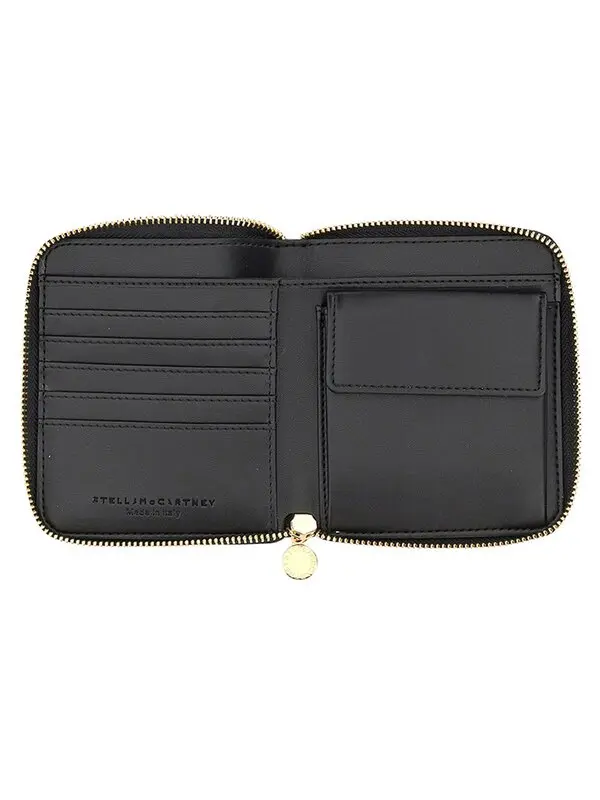 Stella McCartney Zipped Wallet - Black