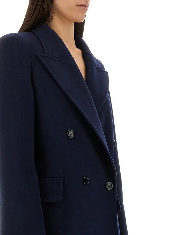 Max Mara Double-breasted Tailored Overcoat