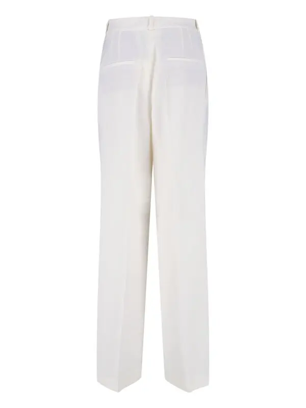 RÓHE Wool Blend Straight Pants