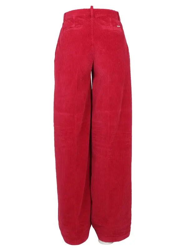 Dsquared2 Wide Leg Trousers - Fuchsia