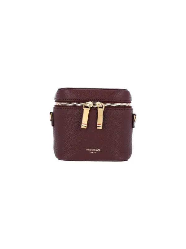 Thom Browne Leather Pouch - Red