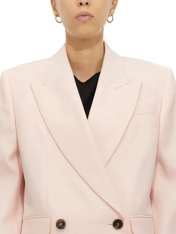 Alexander McQueen Double-breasted Jacket - Pink