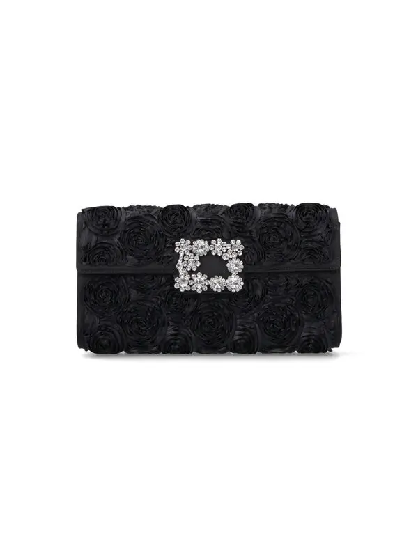ROGER VIVIER Pouch With Crystal Buckle