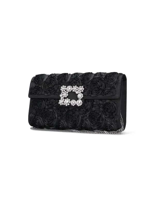 ROGER VIVIER Pouch With Crystal Buckle