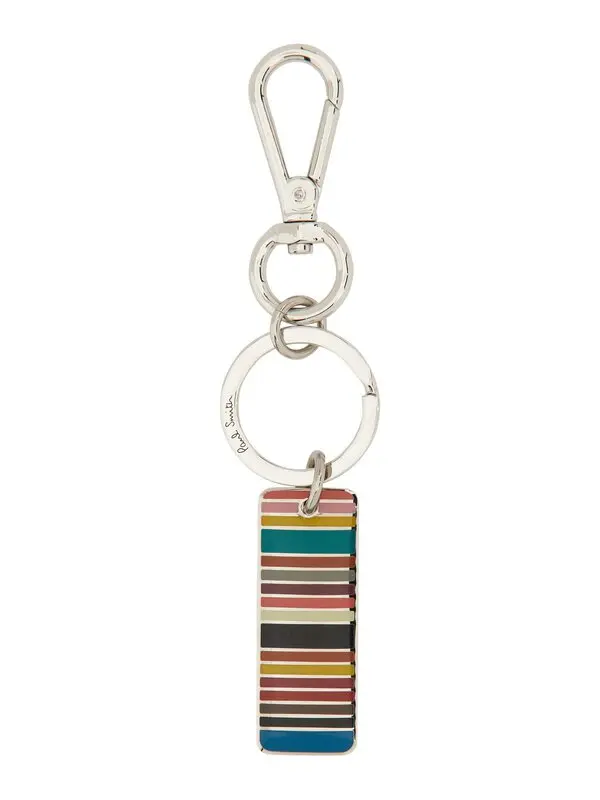 Paul Smith Key Holder With Logo - Multicolour