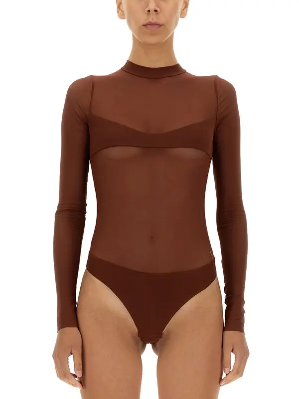 NOT AFTER TEN Sunrise Bodysuit - Brown