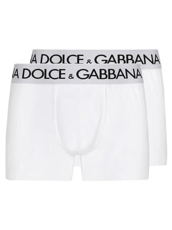 Dolce & Gabbana Bi-pack Boxer Regular - White