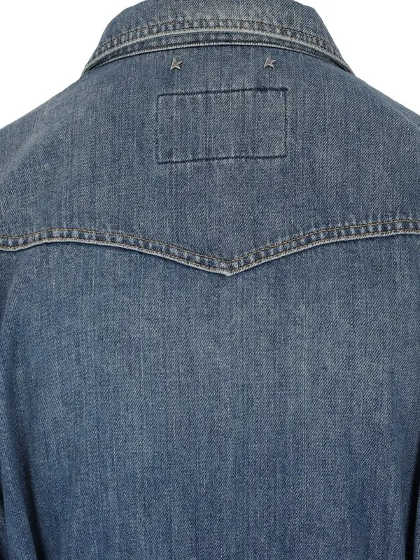 GOLDEN GOOSE Denim Shirt Dress