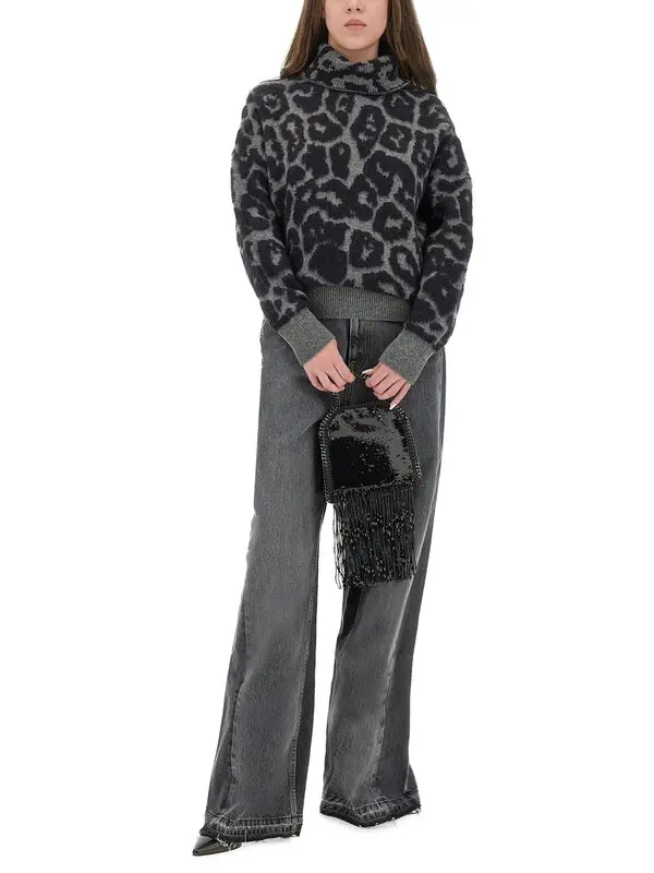 Stella McCartney Wool And Alpaca Leopard Sweater