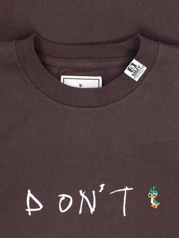 Aspesi Printed Short Sleeve T-shirt - Brown