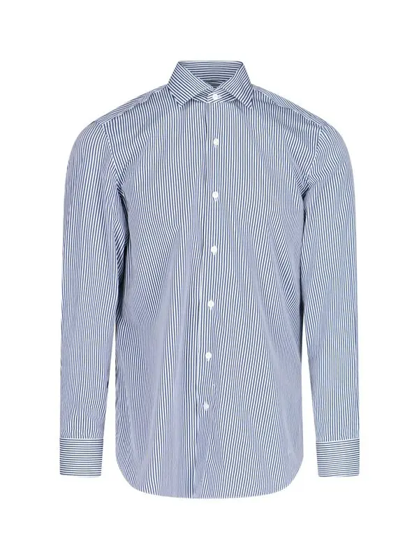 FINAMORE 1925 Classic Striped Shirt - Multi