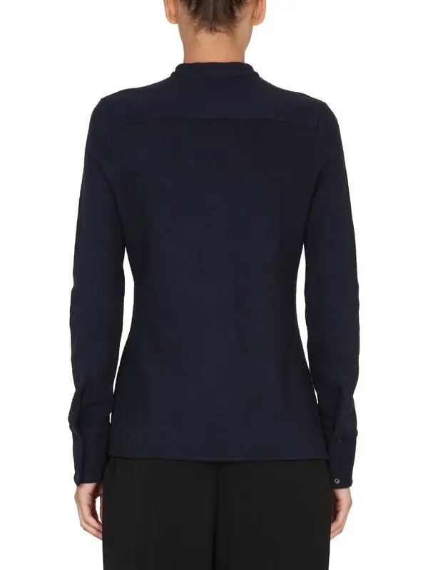 JIL SANDER Shirt With Pockets - Blue