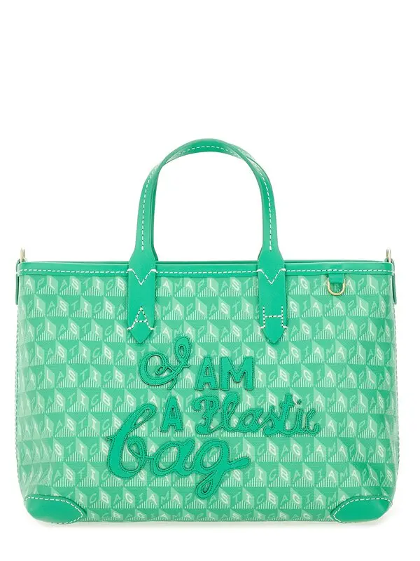 ANYA HINDMARCH Xs Tote Bag With Pattern - Green