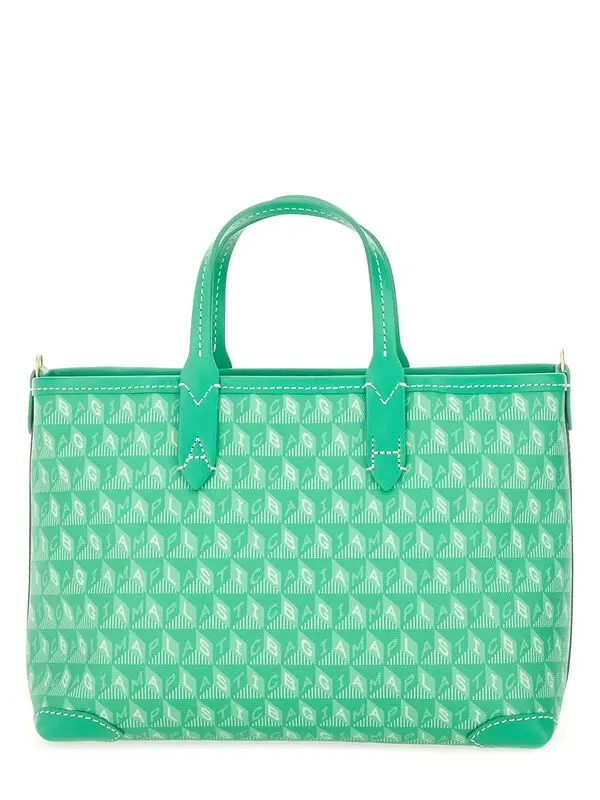ANYA HINDMARCH Xs Tote Bag With Pattern - Green