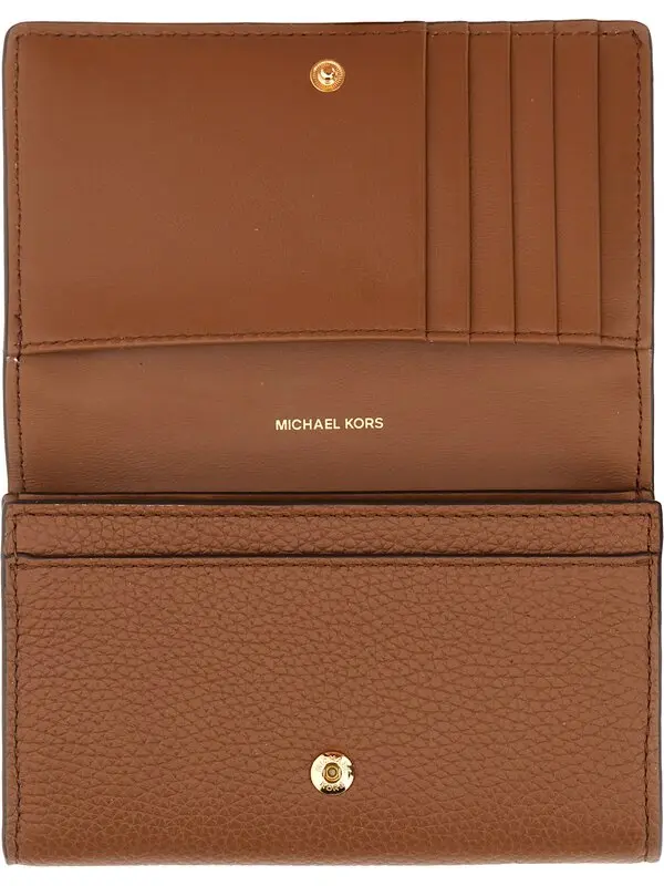 Michael Kors Leather Wallet - Buff