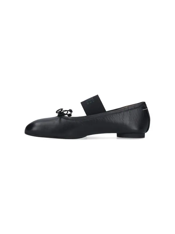 MAISON MARGIELA Anatomic Ballet Flats - Black