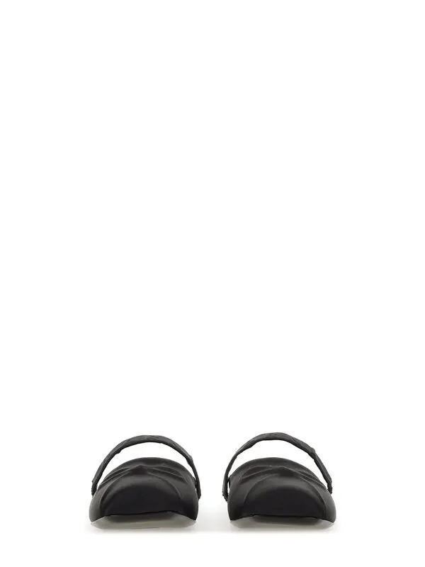 Marni Ballerina Sabot With Bow Detailing - Black