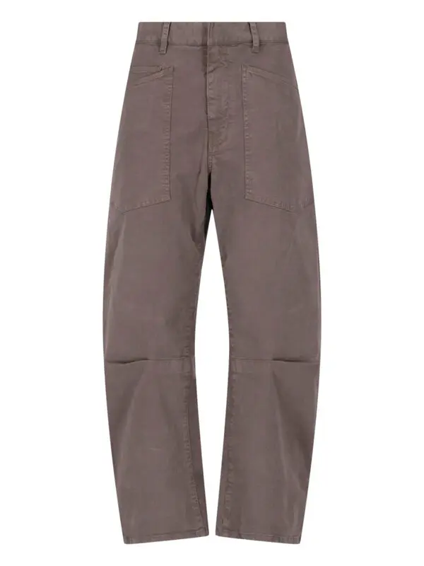 NILI LOTAN Shon Pants - Brown