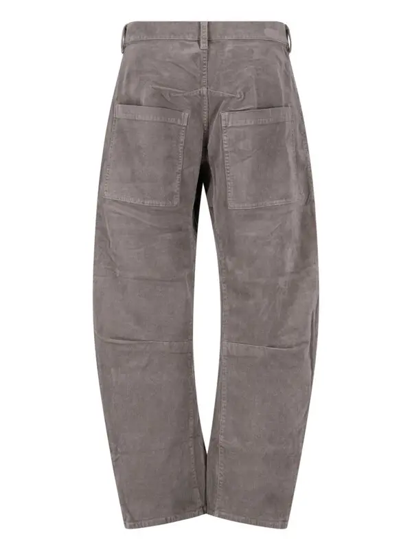 NILI LOTAN Shon Camouflage Cargo Pants - Gray