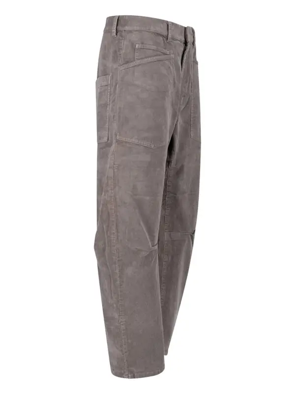 NILI LOTAN Shon Camouflage Cargo Pants - Gray