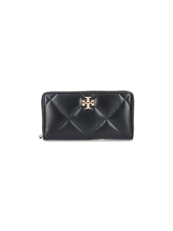 Tory Burch Kira' Continental Zip Wallet - Black