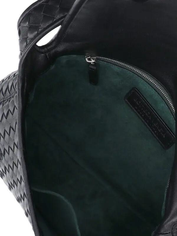 Bottega Veneta Messenger Shoulder Bag - Black