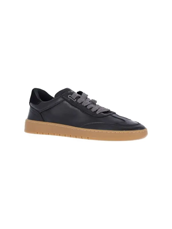 Miu Miu Leather Sneakers - Black