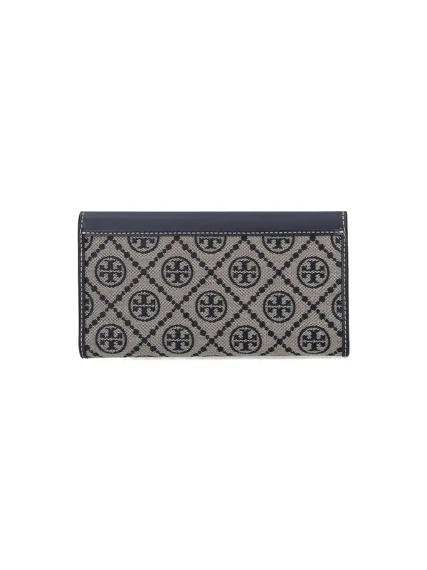 Tory Burch Trifold Wallet "t Monogram