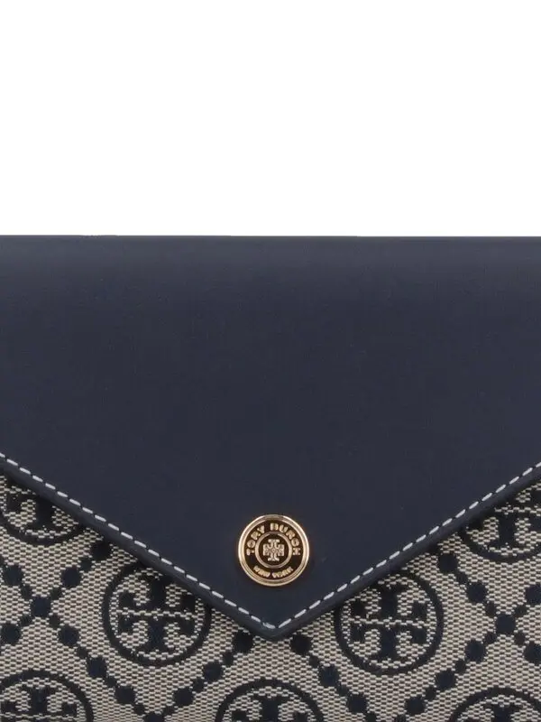 Tory Burch Trifold Wallet "t Monogram