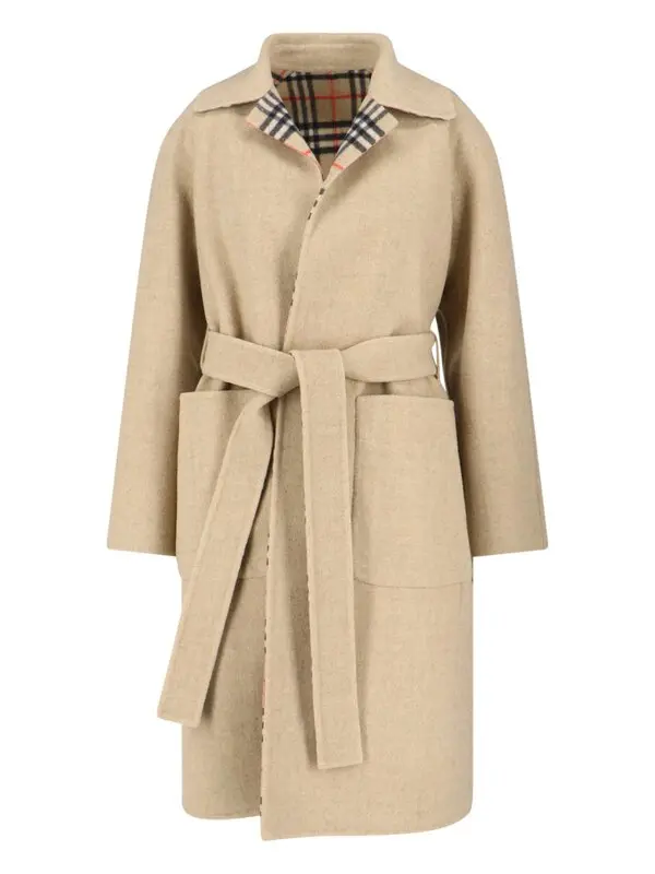 Burberry Reversible Wool Coat
