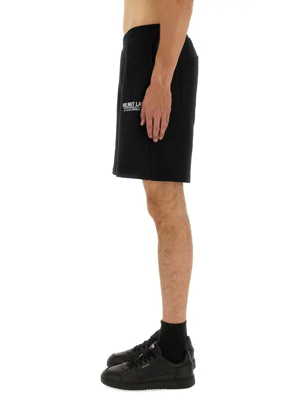 Helmut Lang Shorts With Logo