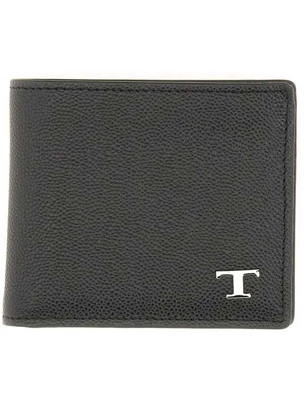 TOD'S T Timeless" Wallet - Black