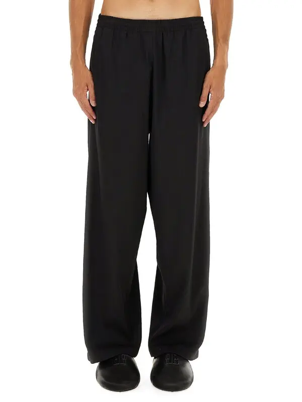 Balenciaga Stretch Pants - Black