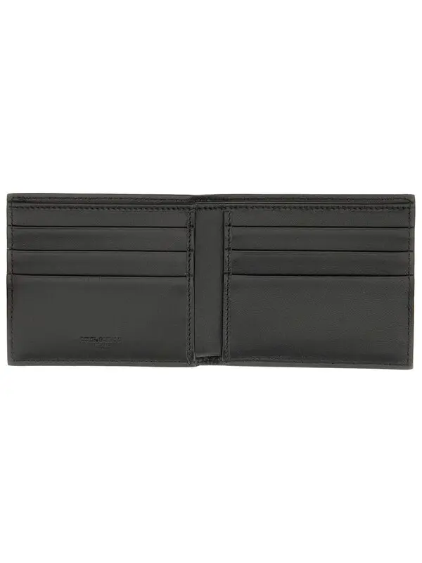 Dolce & Gabbana Eel Skin Wallet - Black