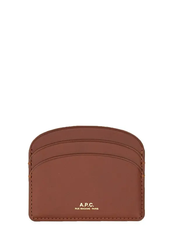 A.p.c. A. P.c. Demi Lune Card Holder - Buff