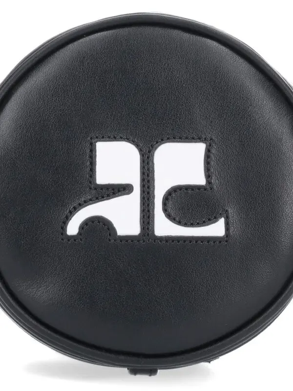 COURREGES Reedition Circle Bag - Black