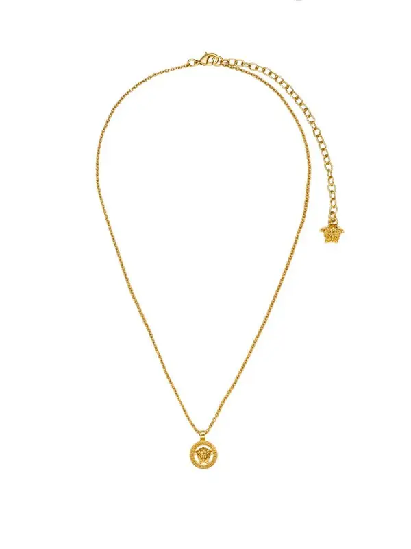 Versace Medusa Pendant Necklace - Gold