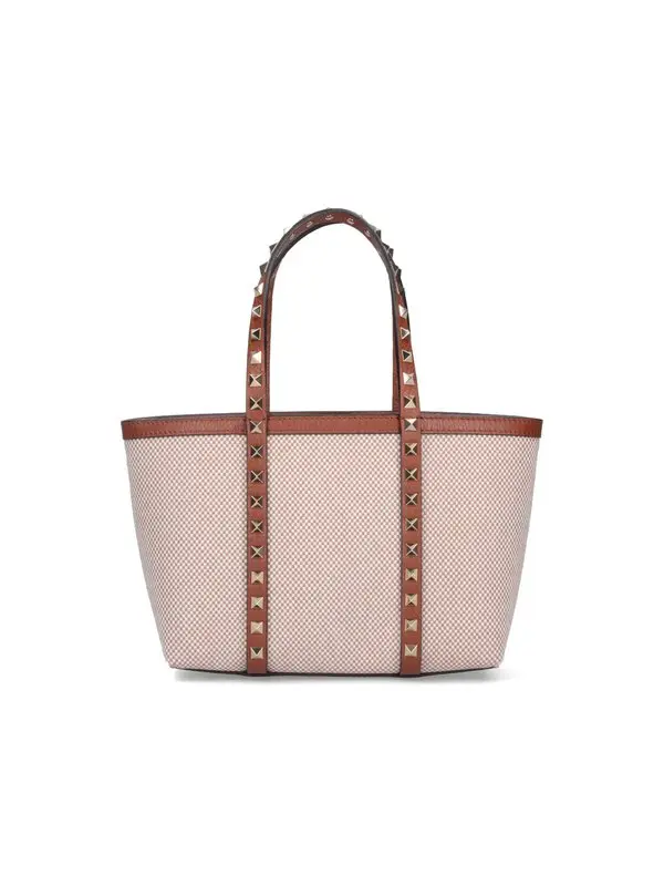 Valentino Garavani Small Rockstud Shopping Bag