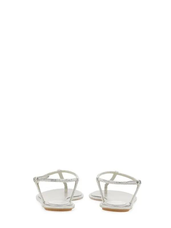 Rene Caovilla Diana Sandal - Silver