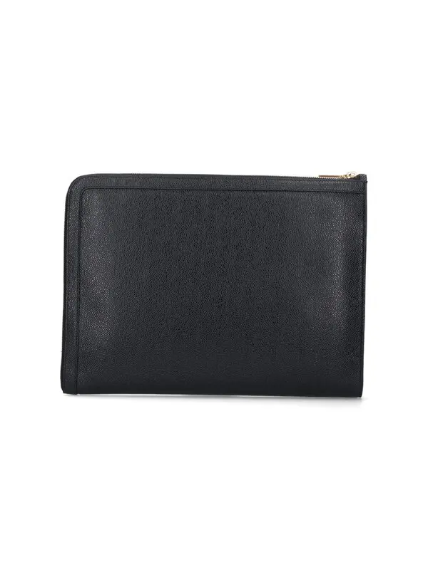 Thom Browne Front Logo Briefcase