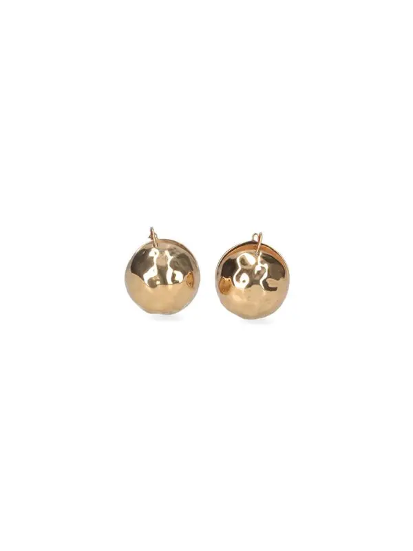 Patou Hammered Spherical Earrings