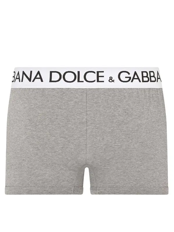 Dolce & Gabbana Regular Fit Boxer Shorts - Grey