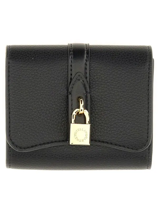 Stella McCartney Ryder Tri-fold" Wallet - Black