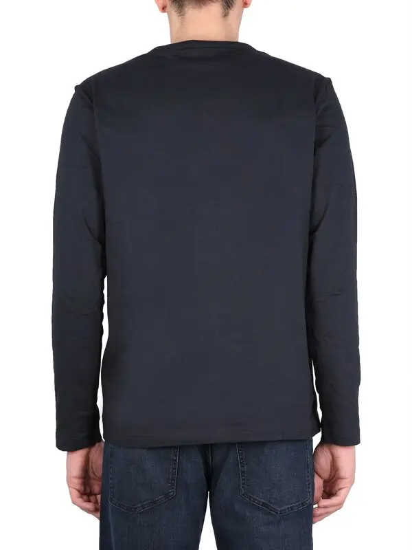 BOSS T-shirt With Logo - Blue