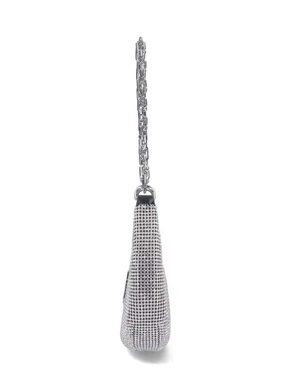 Marc Jacobs Rhinestone Small Curve Shoulder Bag