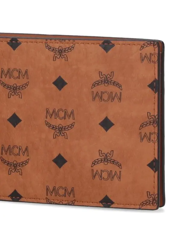 Mcm Wallet With Removable Card Holder
