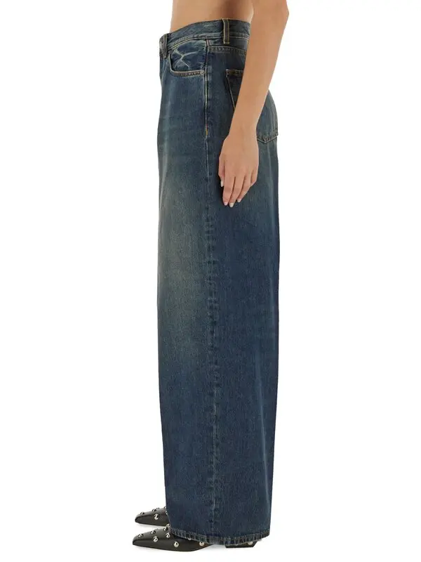 HAIKURE Bethany Wide Leg Jeans - Denim